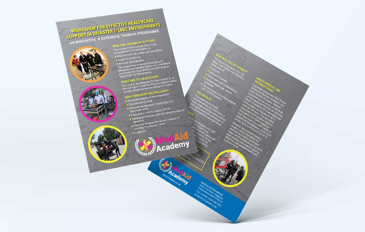 Disaster Relief Training – MedAid Academy